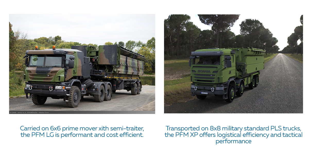 PFM Motorized floating bridge | CNIM